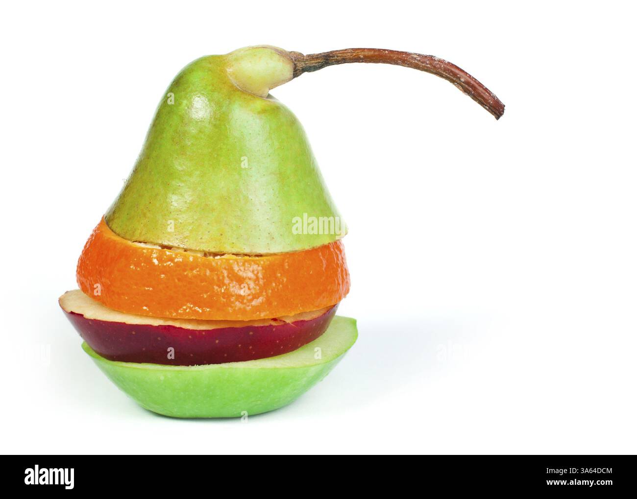 Mixed Fruit. Pear in the upper Stock Photo - Alamy