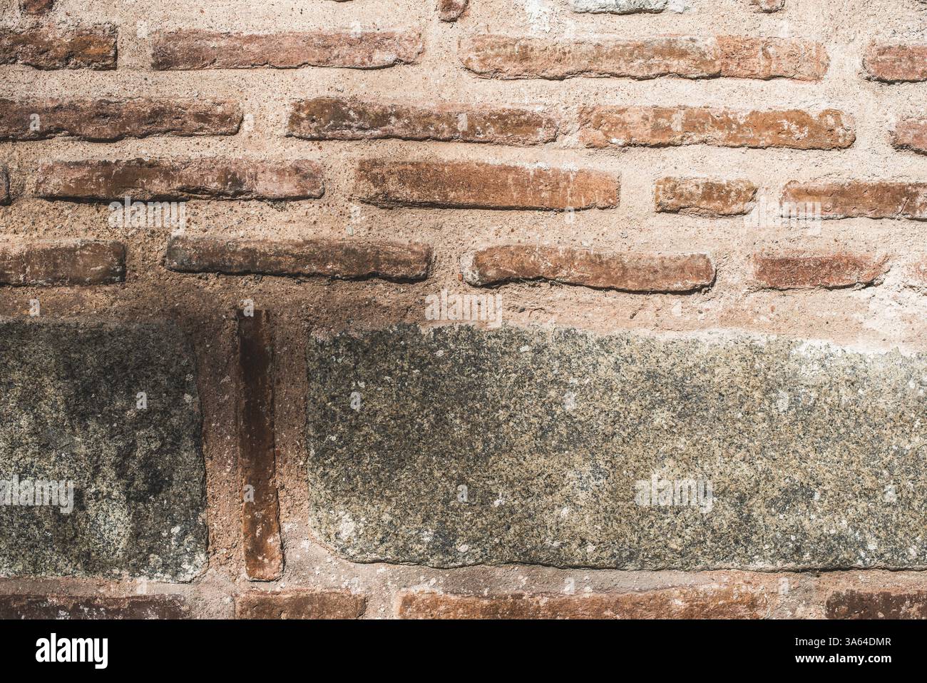 Ancient islamic wall on mosque. Bricks and stones Stock Photo - Alamy