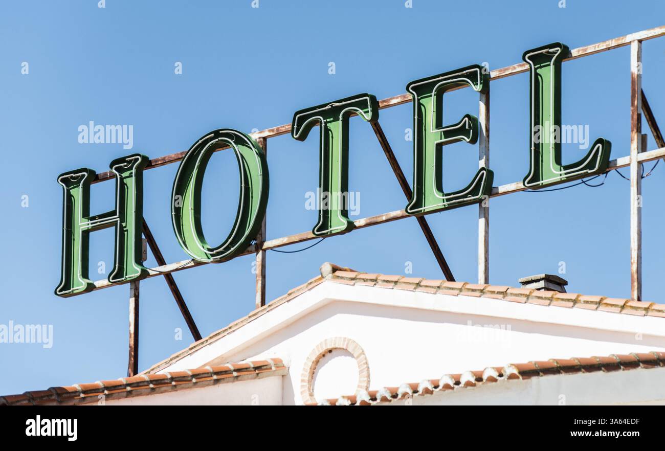 Hotel text hi-res stock photography and images - Alamy