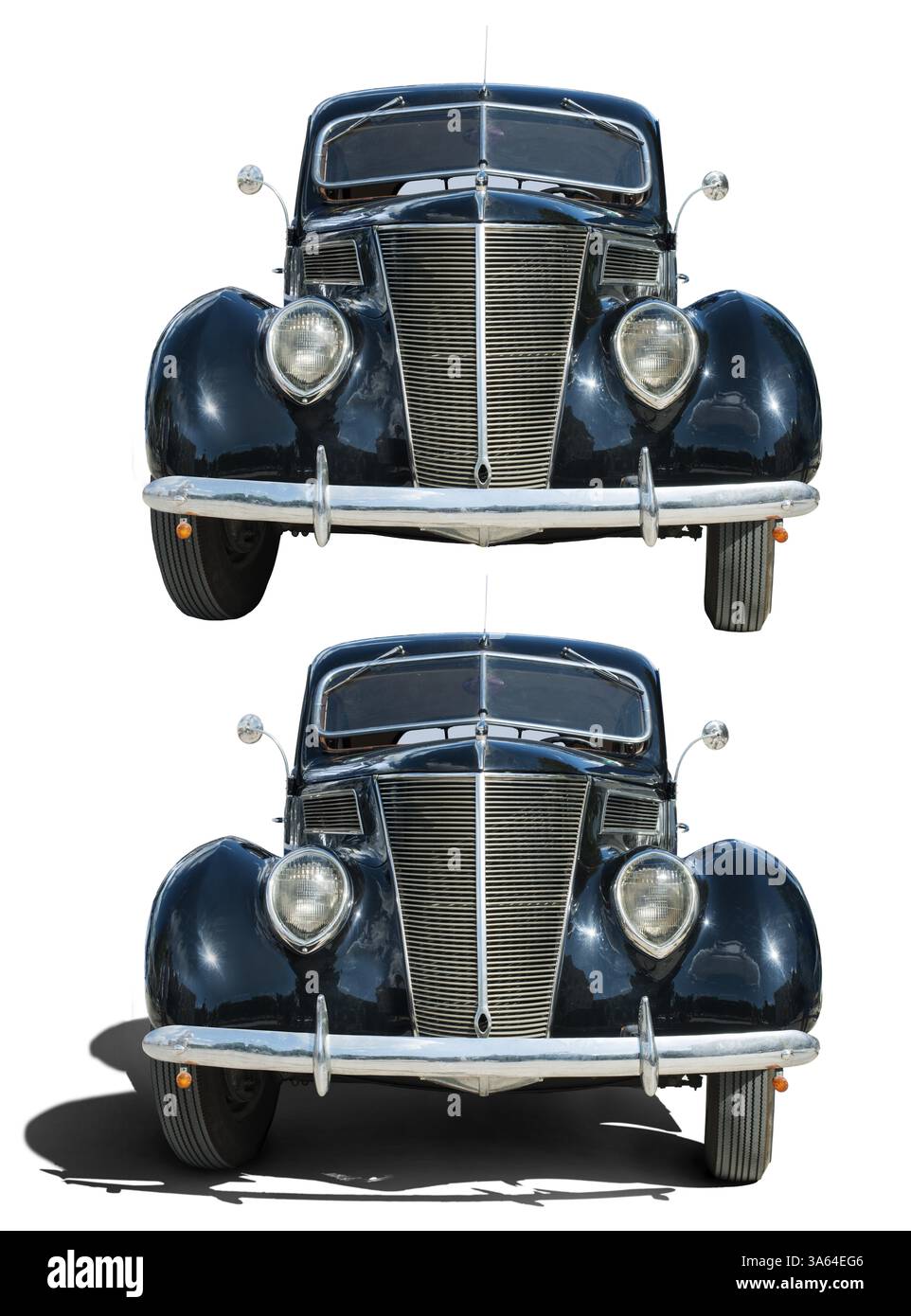 Vintage us cars Cut Out Stock Images & Pictures - Alamy