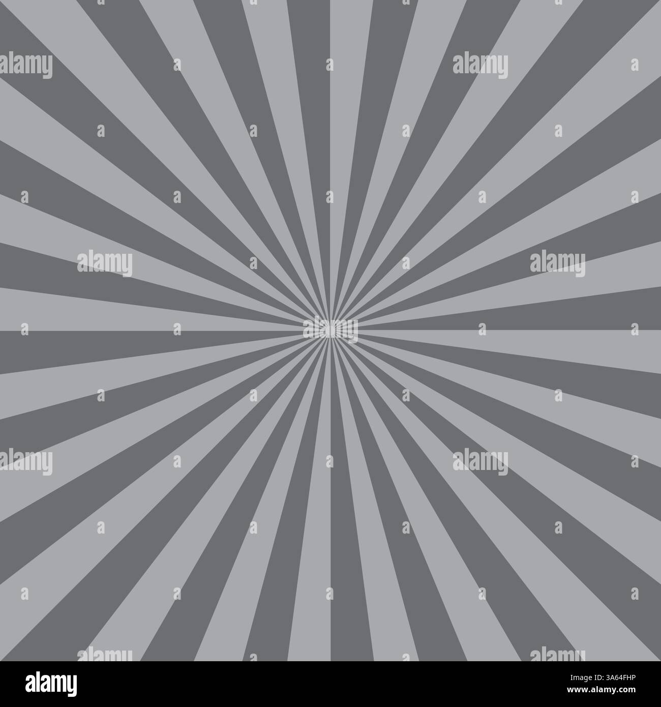 Gray radial burst. Abstract sunburst pattern. Converging stripe ...