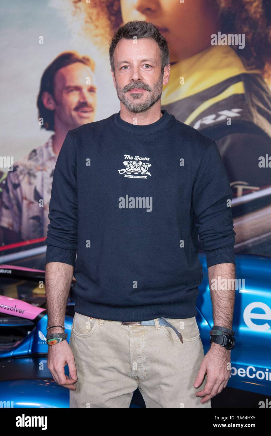 Paris, France. 20th Mar, 2025. Morgan Dalibert attending the Rapide ...