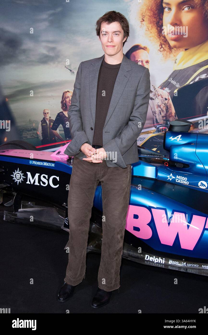 Paris, France. 20th Mar, 2025. Kleve Rik attending the Rapide Premiere ...