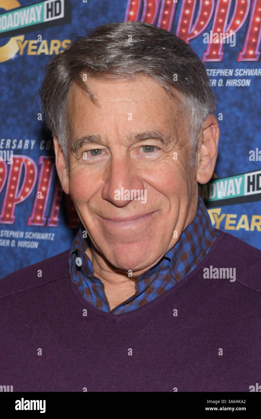New York, USA. 24th Mar, 2025. Stephen Schwartz attends BroadwayHD 10 ...