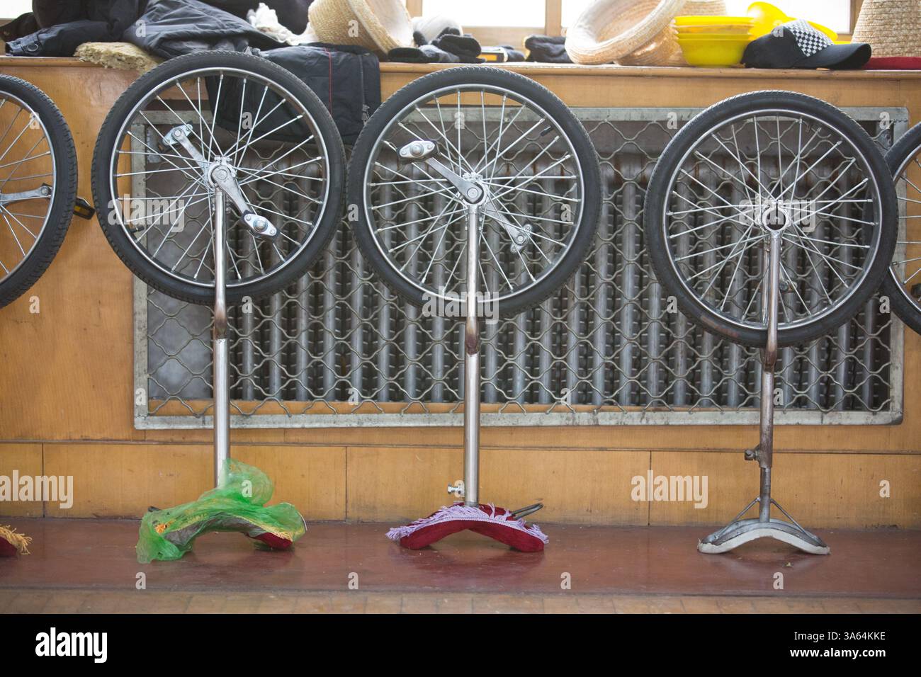 Unicycles. A group of Nigerian and Egyptian students take a year out to ...