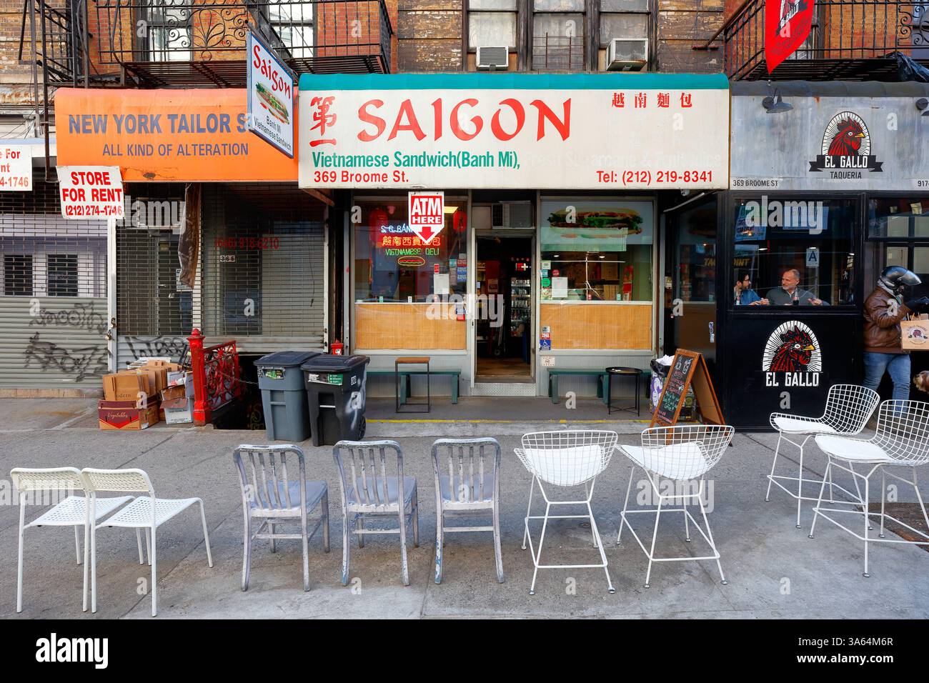 Saigon Vietnamese Sandwich, 369 Broome St, New York, NYC storefront ...