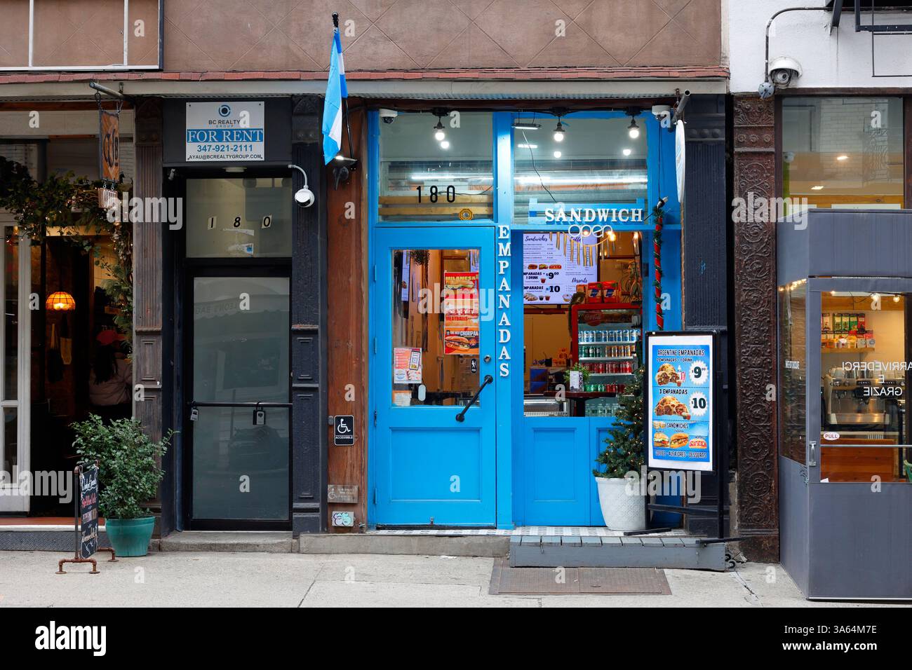 Bien Argentino, 180 Mulberry St, New York, NYC storefront of an ...