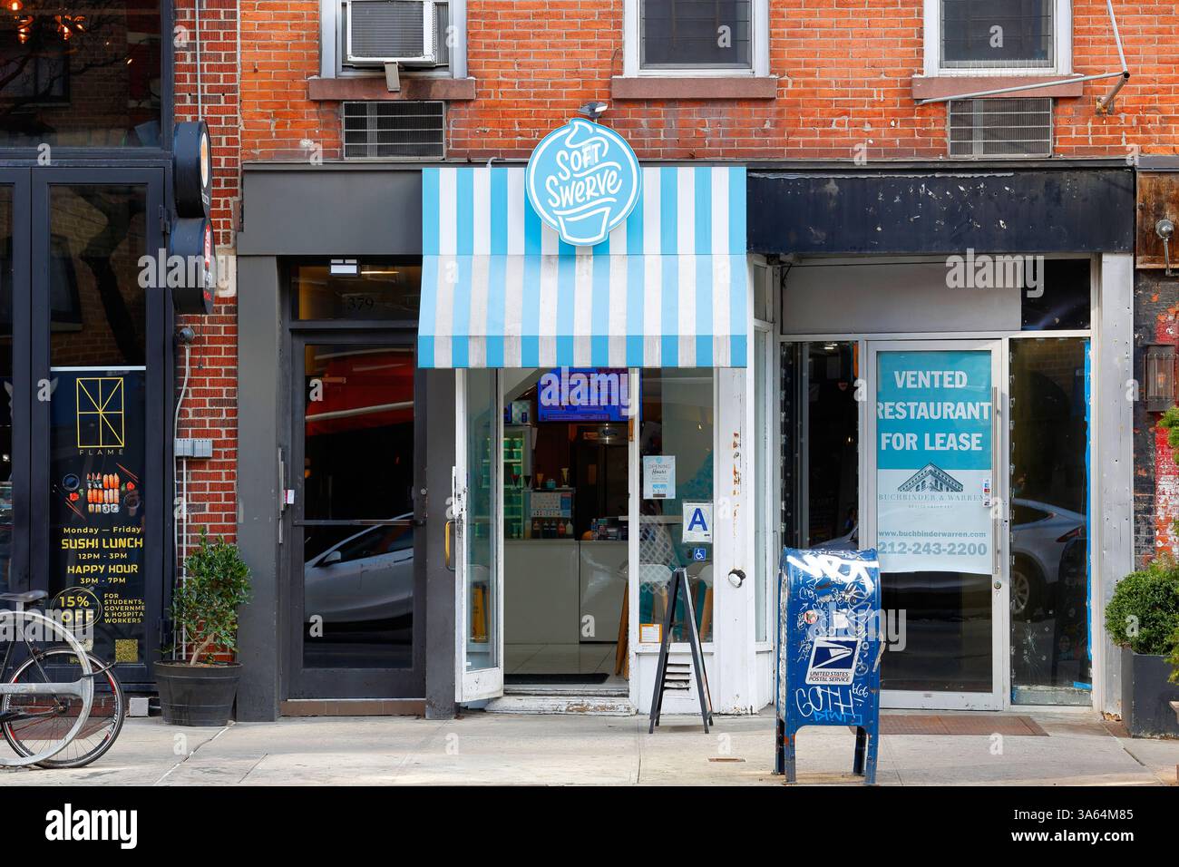 Soft Swerve, 379 3rd Ave, New York, NYC storefront of a soft serve ice ...