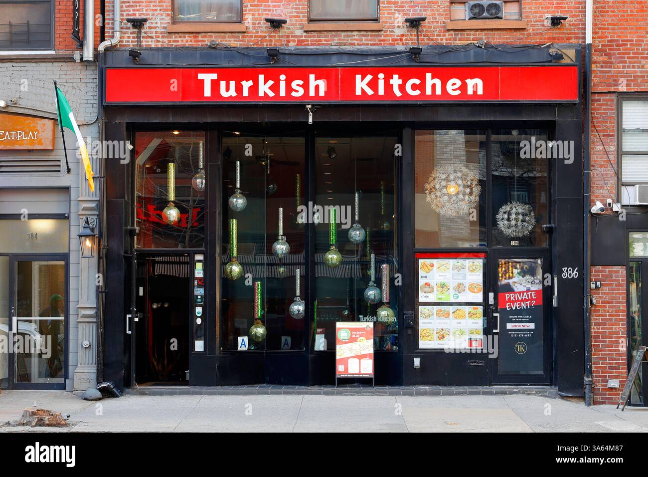 Turkish Kitchen, 386 3rd Ave, New York, NYC storefront of a Turkish ...