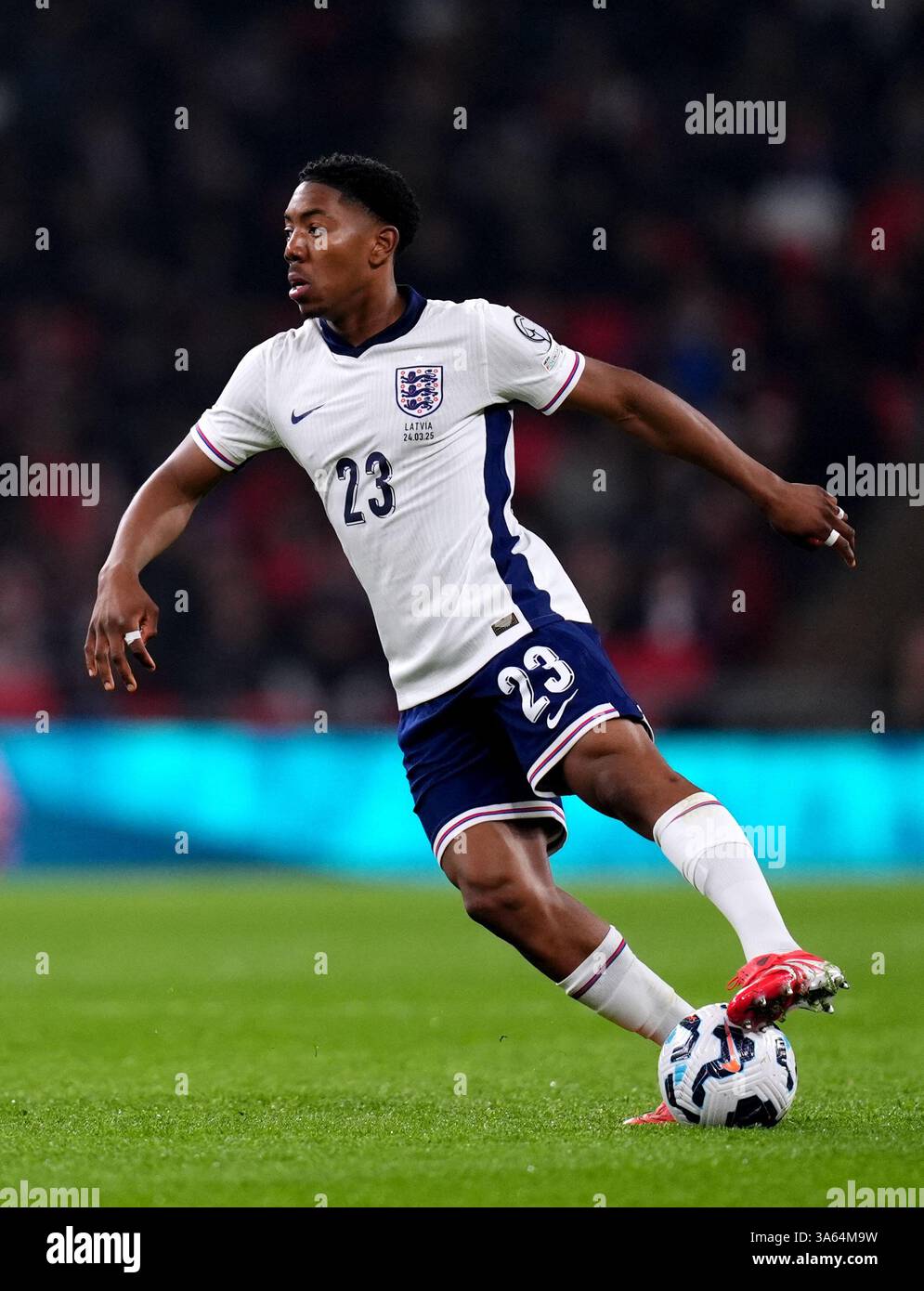 England’s Myles Lewis-Skelly during the 2026 FIFA World Cup Qualifying ...