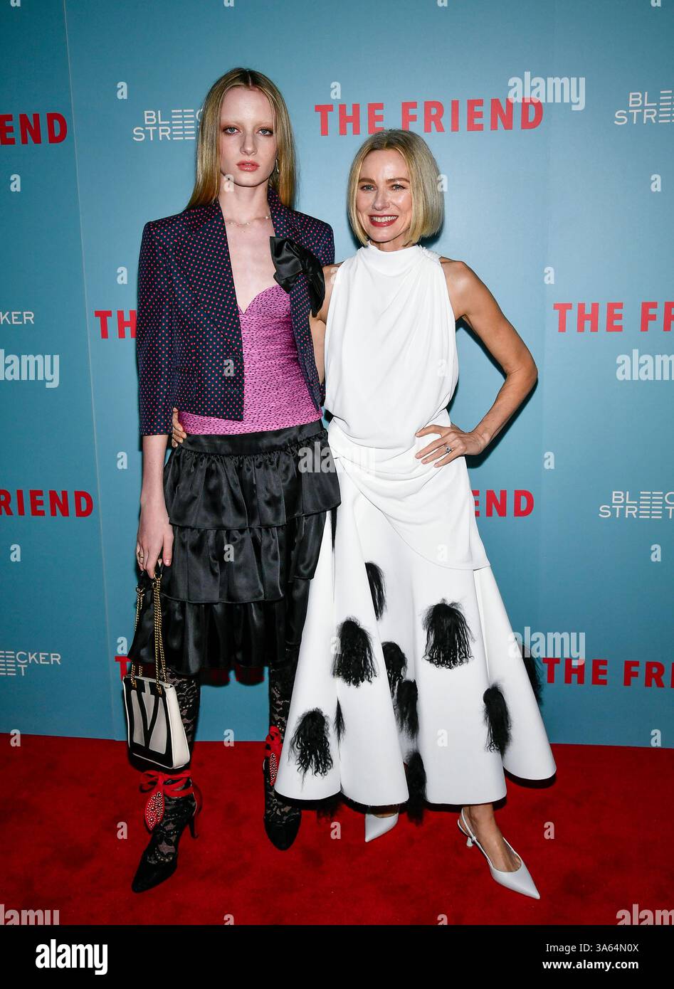 Kai Schreiber, left, and Naomi Watts attend the premiere of "The Friend ...