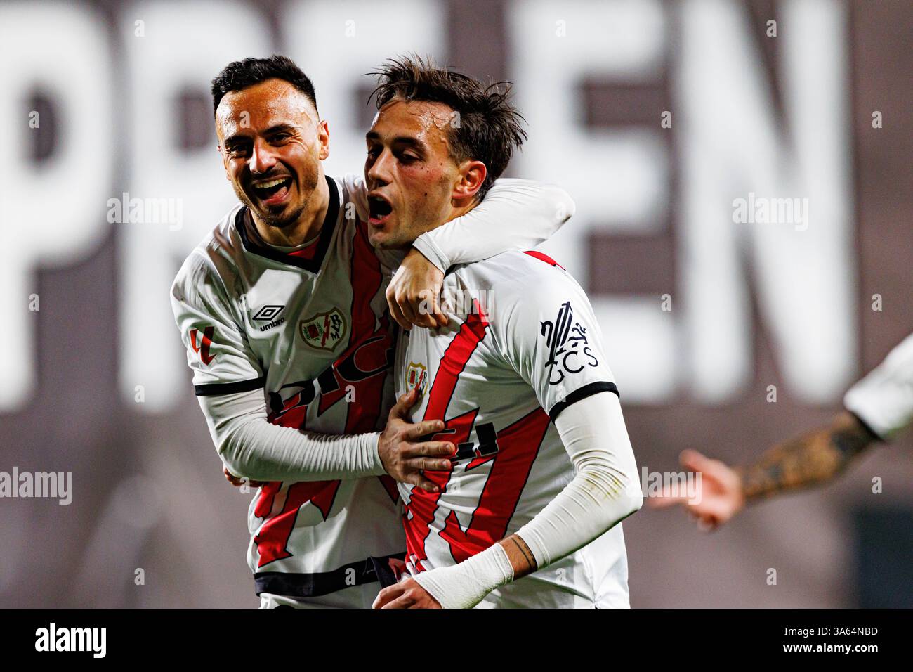 Madrid, Spain. 16th Mar, 2025. Alvaro Garcia Rivera and Pedro Diaz of ...