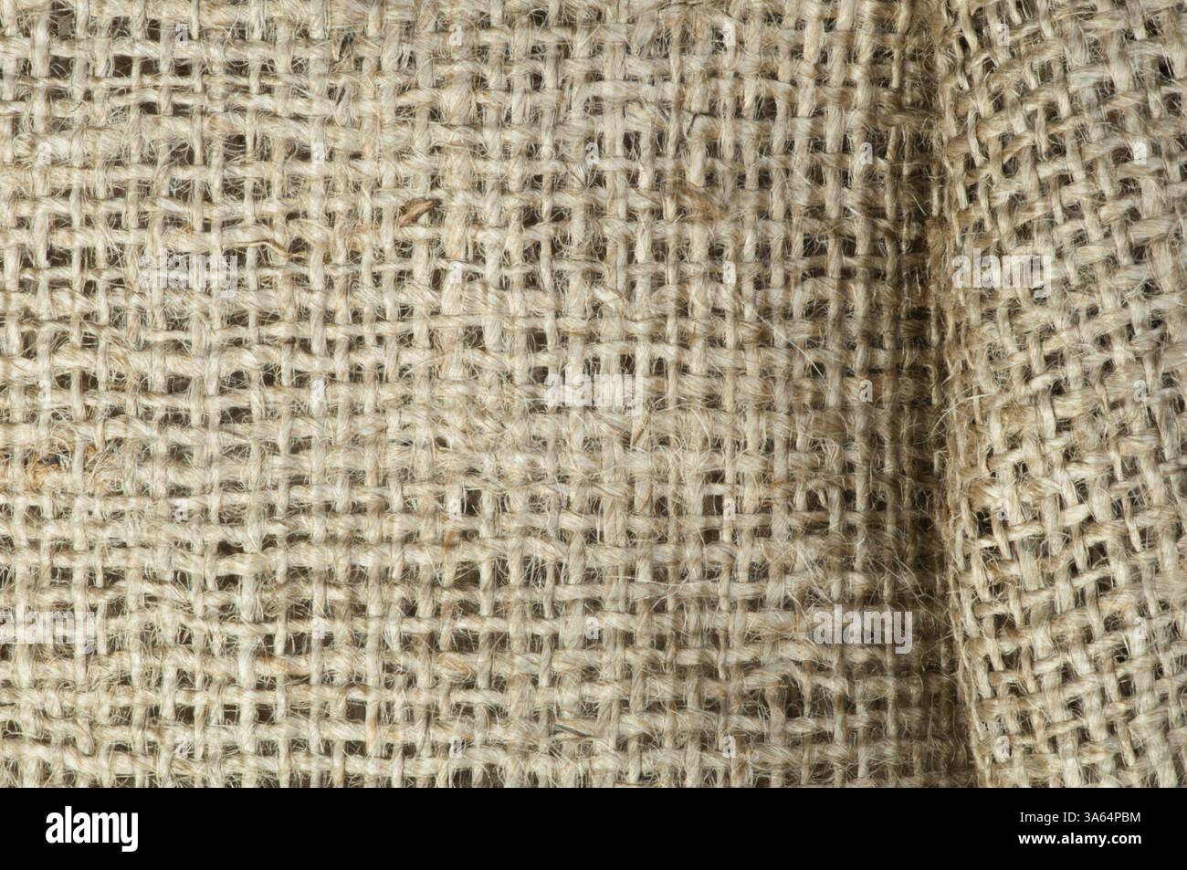 Burlap close up background Stock Photo - Alamy