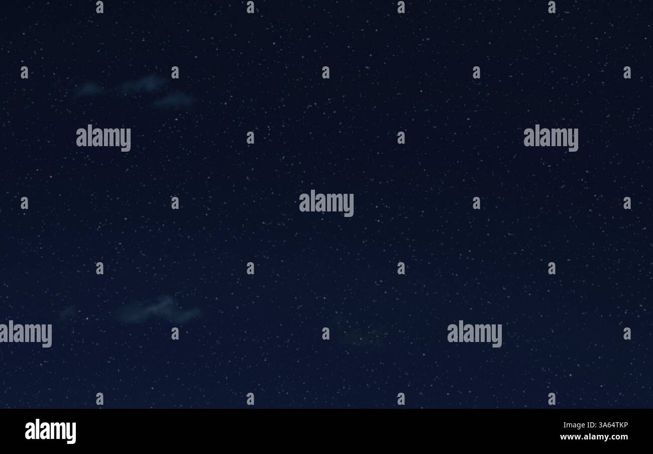 Night starry sky and clouds. Moonlight dark background and stars in the ...