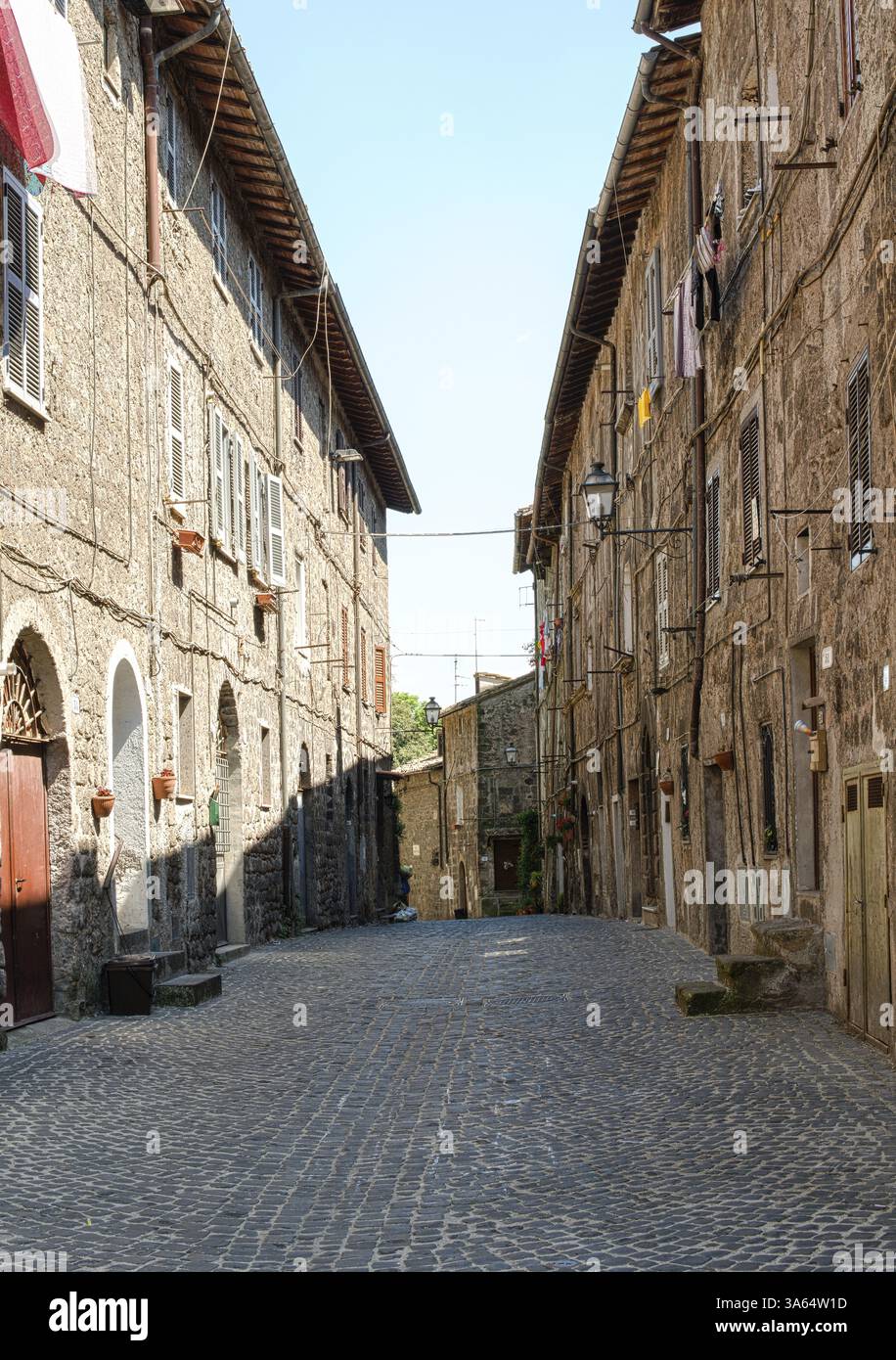 Traditional Italian homes. Old buildings Stock Photo - Alamy