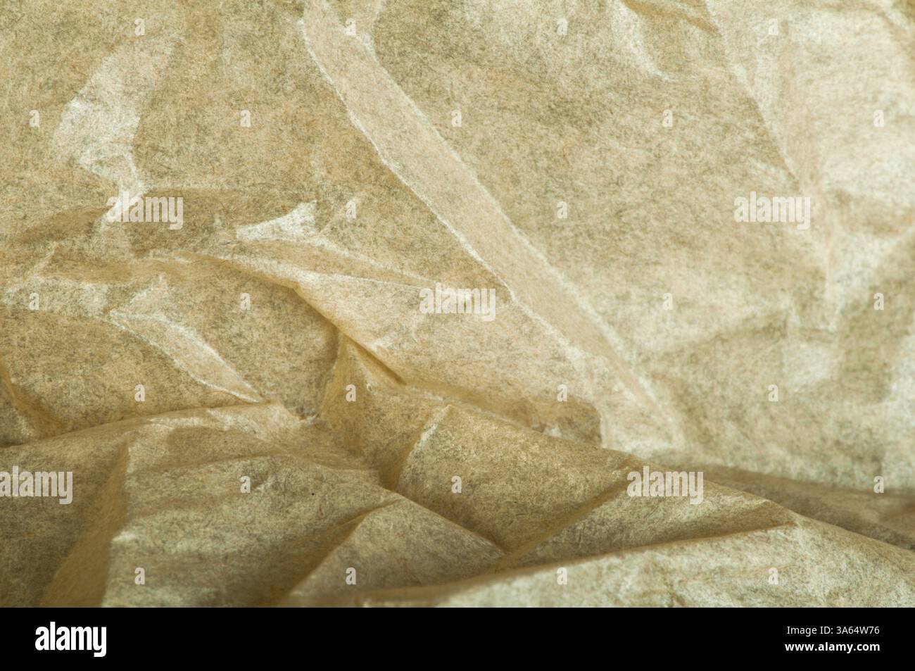Beige transparent paper background. Crumpled paper Stock Photo - Alamy
