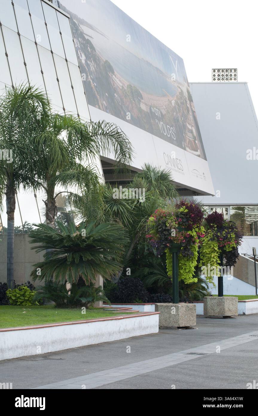 Palace of popular cinema festival in Cannes Stock Photo - Alamy