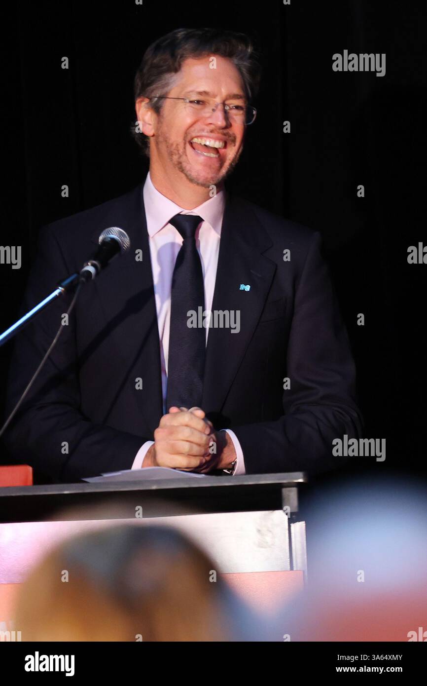 Melbourne, Australia. 25th Mar, 2025. Lord Mayor of Melbourne Nicholas ...