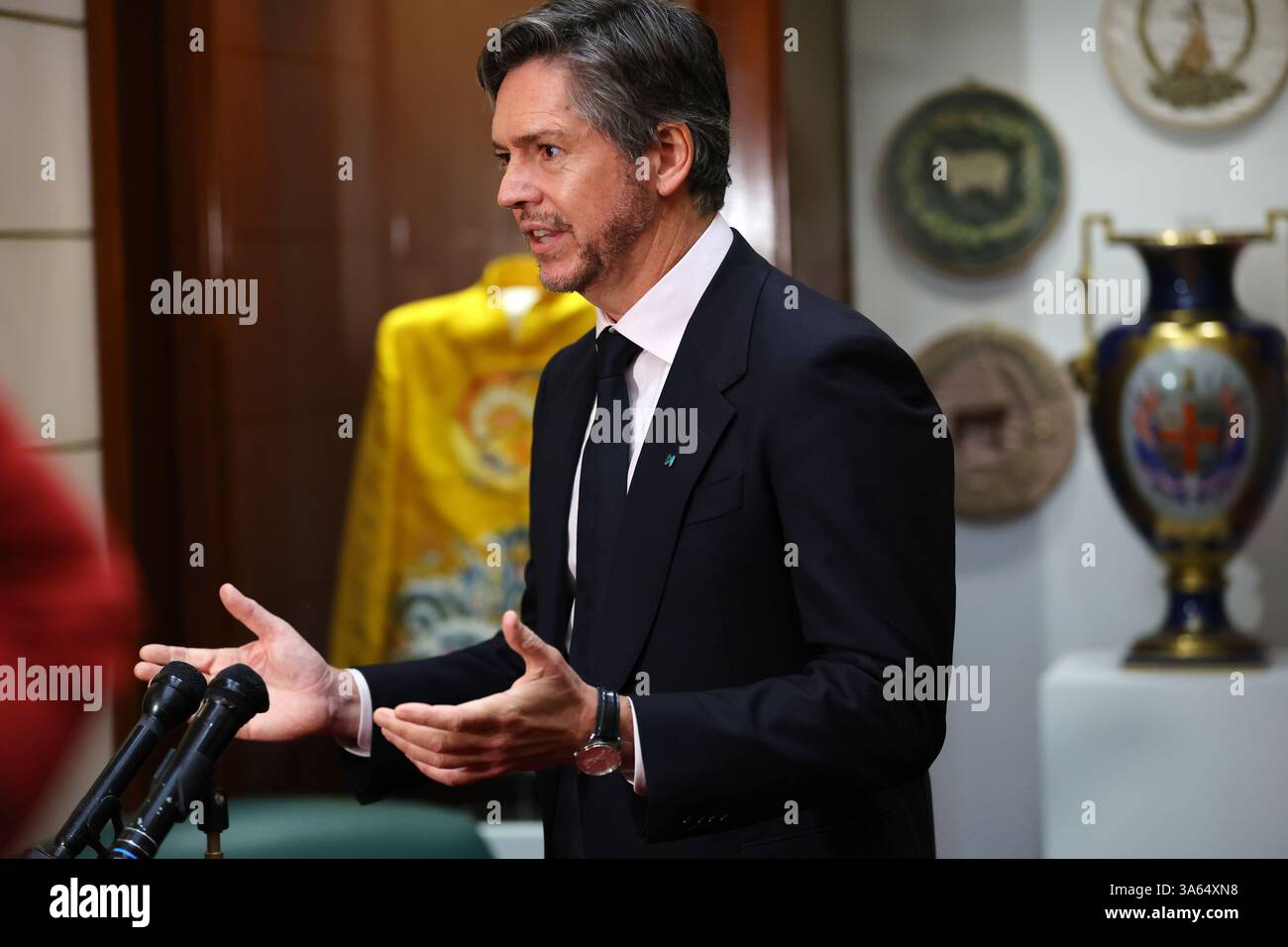 Melbourne, Australia. 25th Mar, 2025. Lord Mayor of Melbourne Nicholas ...