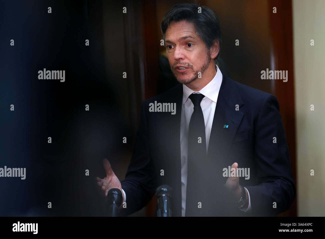 Melbourne, Australia. 25th Mar, 2025. Lord Mayor of Melbourne Nicholas ...