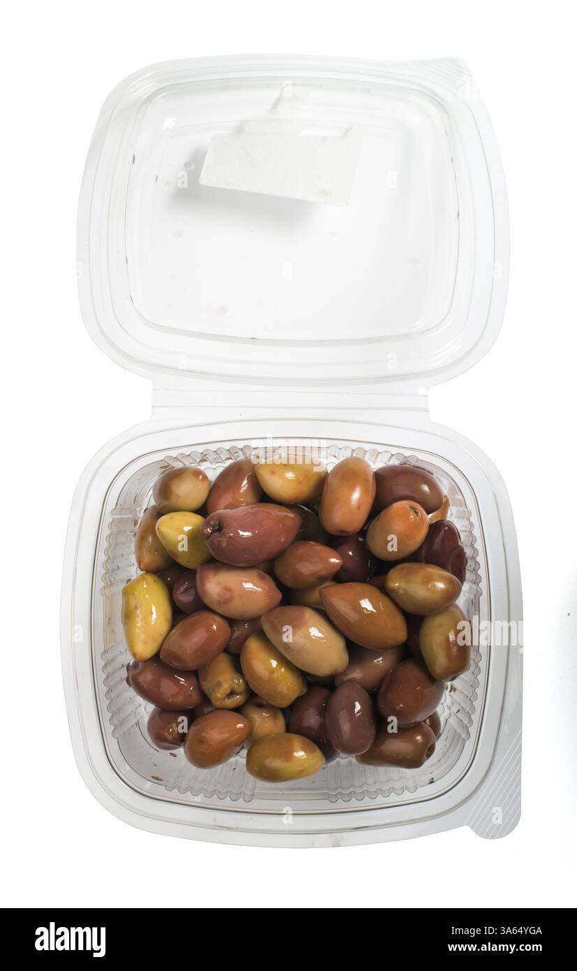 Greek olives calamata preserved Stock Photo - Alamy