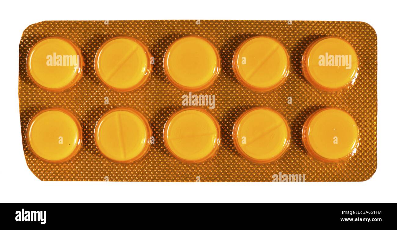Close up on blister Cut Out Stock Images & Pictures - Alamy