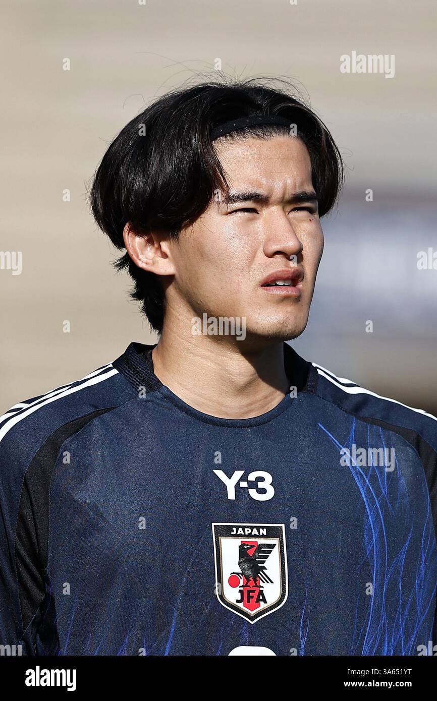 Benidorm, Spain. 24th Mar, 2025. Keisuke Goto (JPN) Football/Soccer ...