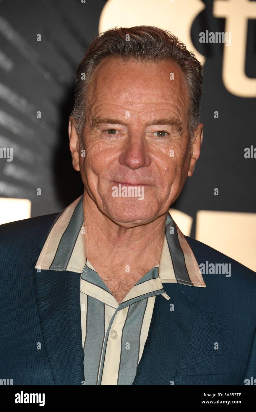 LOS ANGELES, CA - MARCH 24: Bryan Cranston at the Apple TV+ World ...