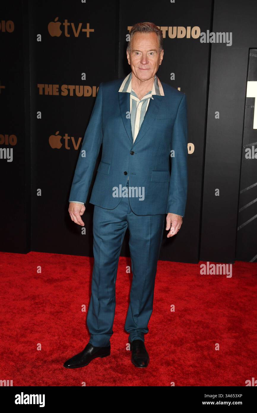 Los Angeles, Ca. 24th Mar, 2025. Bryan Cranston at the Apple TV World ...