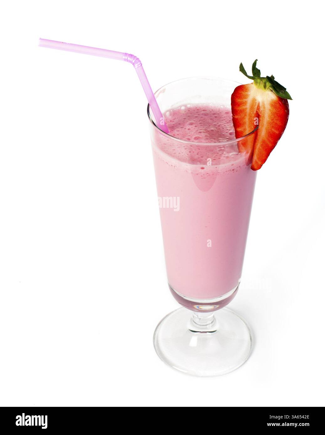 Strawberries milk shake and fresh fruit strawberry. Cocktail with milk ...