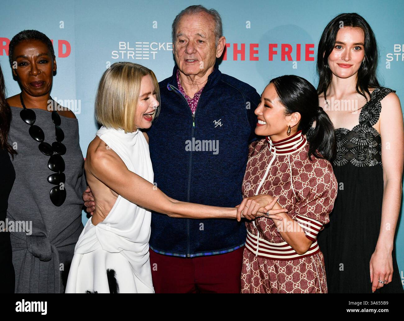 Noma Dumezweni, left, Naomi Watts, Bill Murray, Constance Wu and Sarah Pidgeon attends the ...