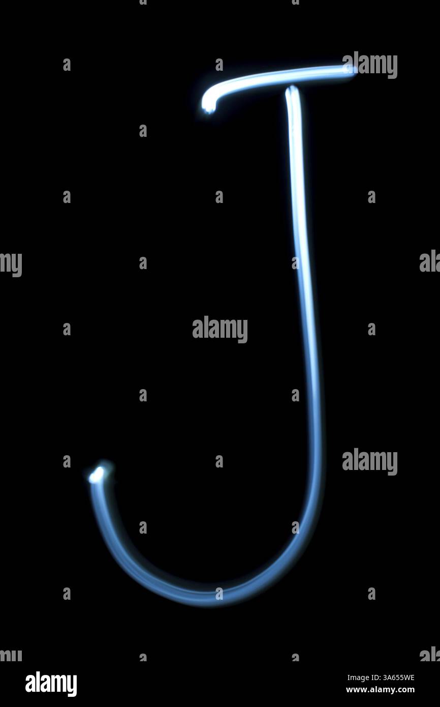 Neon letter j hi-res stock photography and images - Alamy
