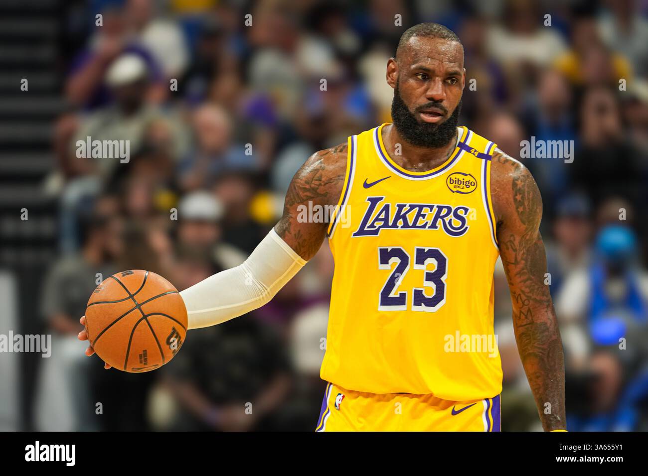 Orlando, Florida, USA, March 24, 2025, Los Angeles Lakers forward ...