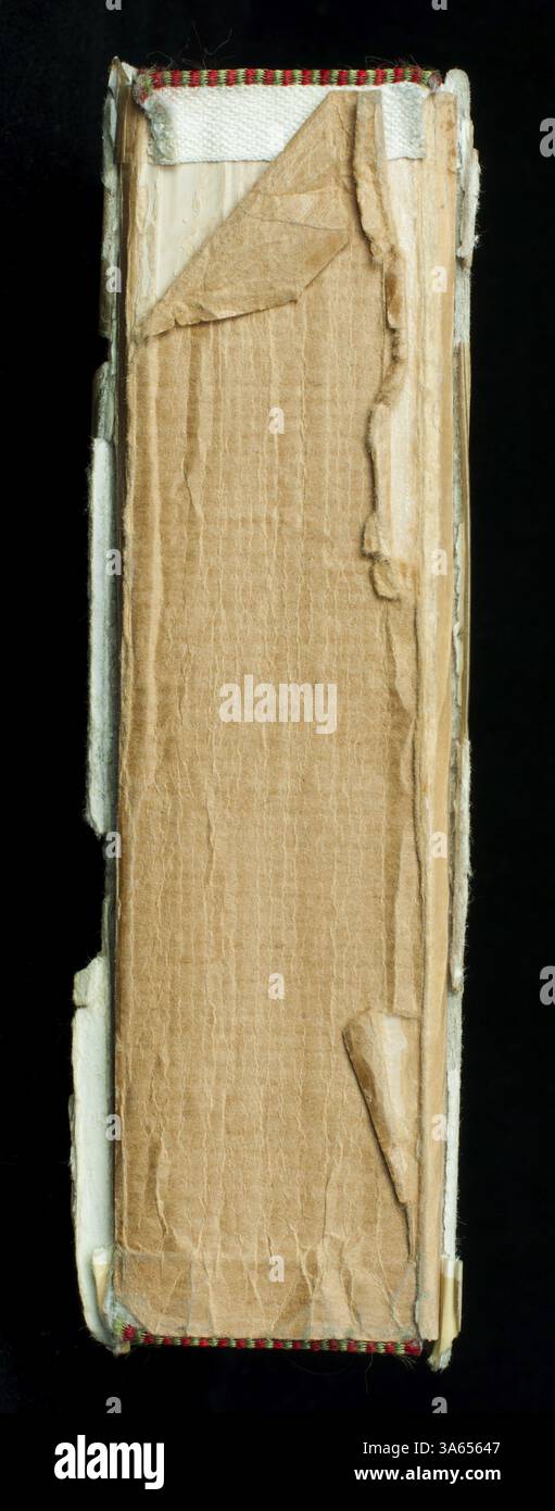 Old tattered book cover Stock Photo - Alamy