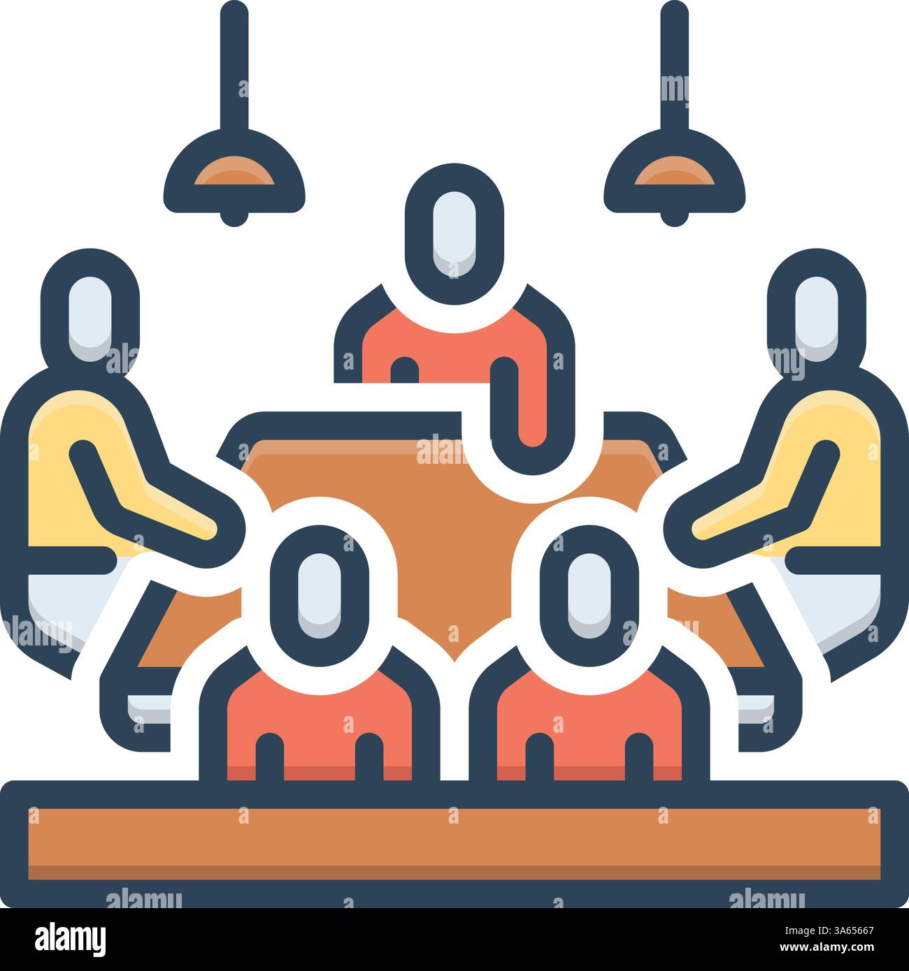 Congregation vector vectors Cut Out Stock Images & Pictures - Alamy