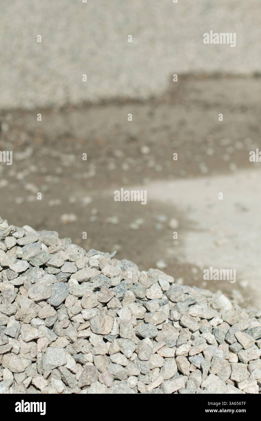 Construction piles of sand hi-res stock photography and images - Alamy