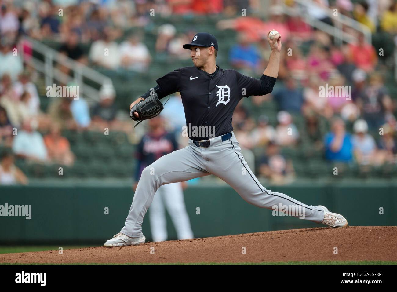 Detroit Tigers pitcher Jake Miller (46) during an MLB Spring Breakout ...