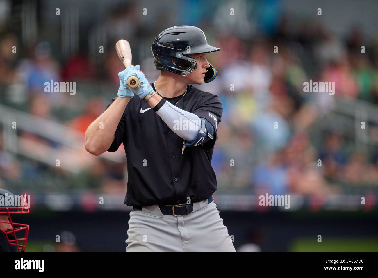 Detroit Tigers Carson Rucker (59) at bat during an MLB Spring Breakout ...