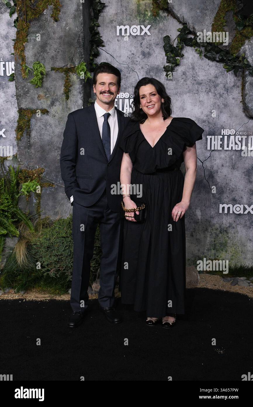 Los Angeles, California, USA 24th March 2025 Actor Jason Ritter and ...