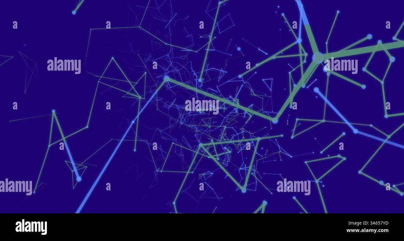 Web of interconnected lines hi-res stock photography and images - Alamy