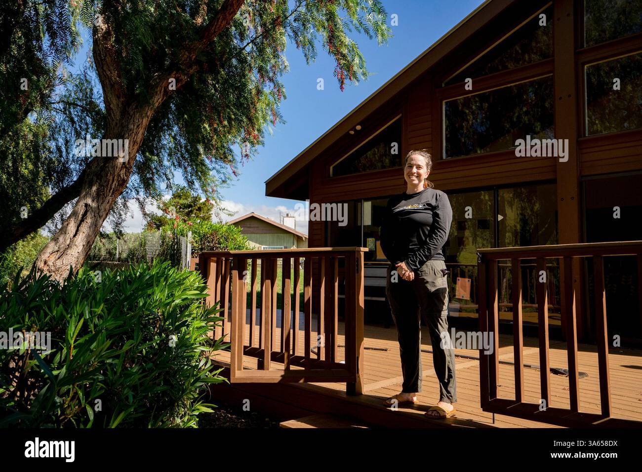 Harriet Parsons, a firewise community support specialist for the Hawaii ...