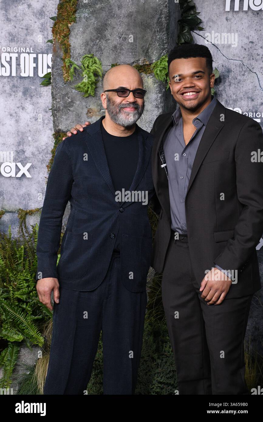 Los Angeles, California, USA 24th March 2025 Actor Jeffrey Wright and ...