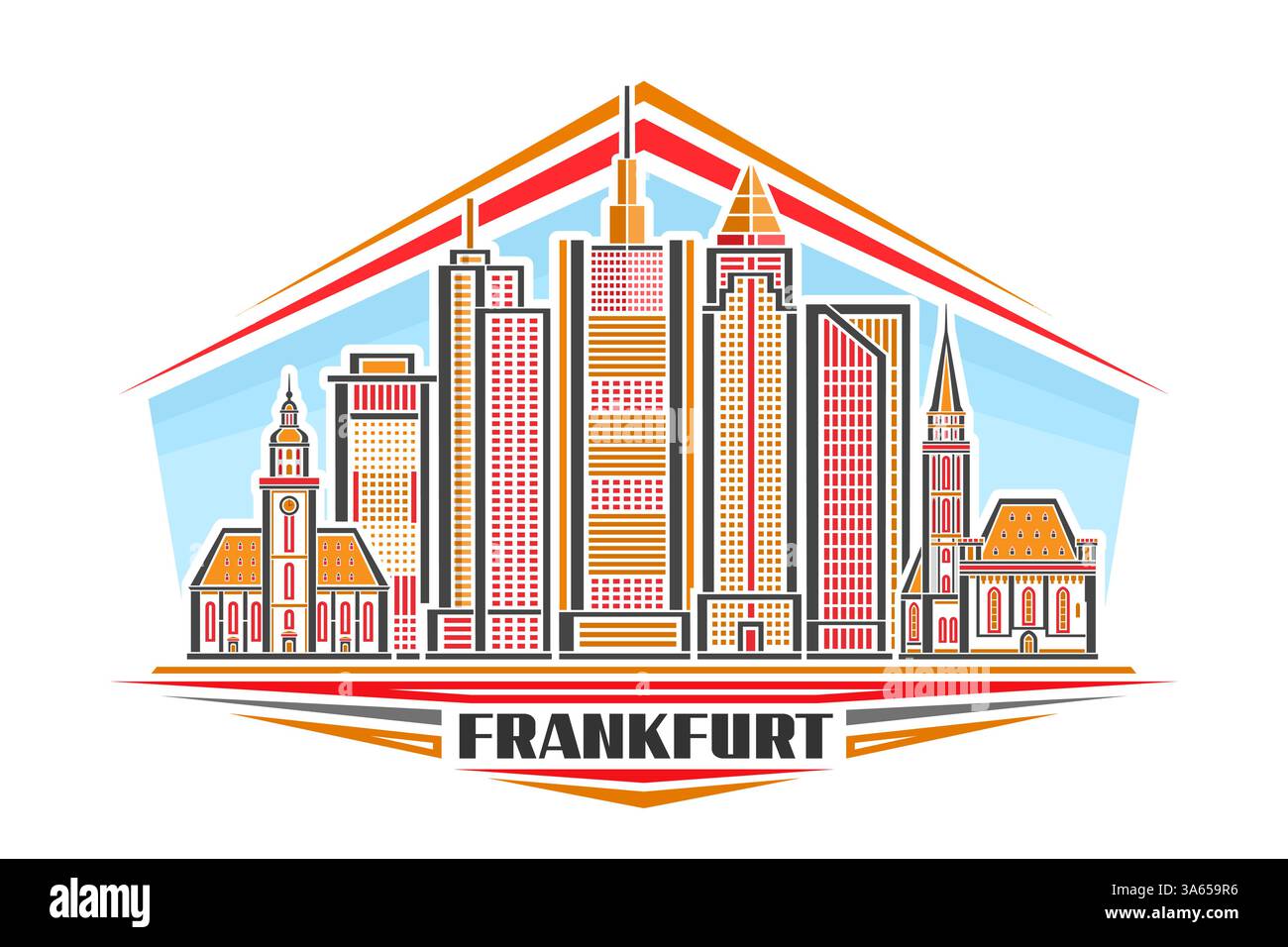 Main downtown Stock Vector Images - Alamy