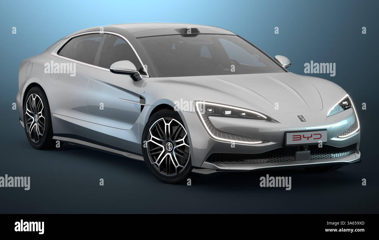 Yangwang U7 - BYD luxury sedan with breakthrough technologies Stock ...