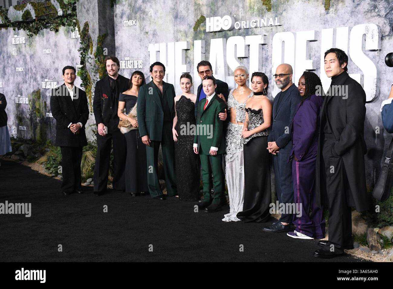 Los Angeles, California, USA 24th March 2025 (L-R) Danny Ramirez ...