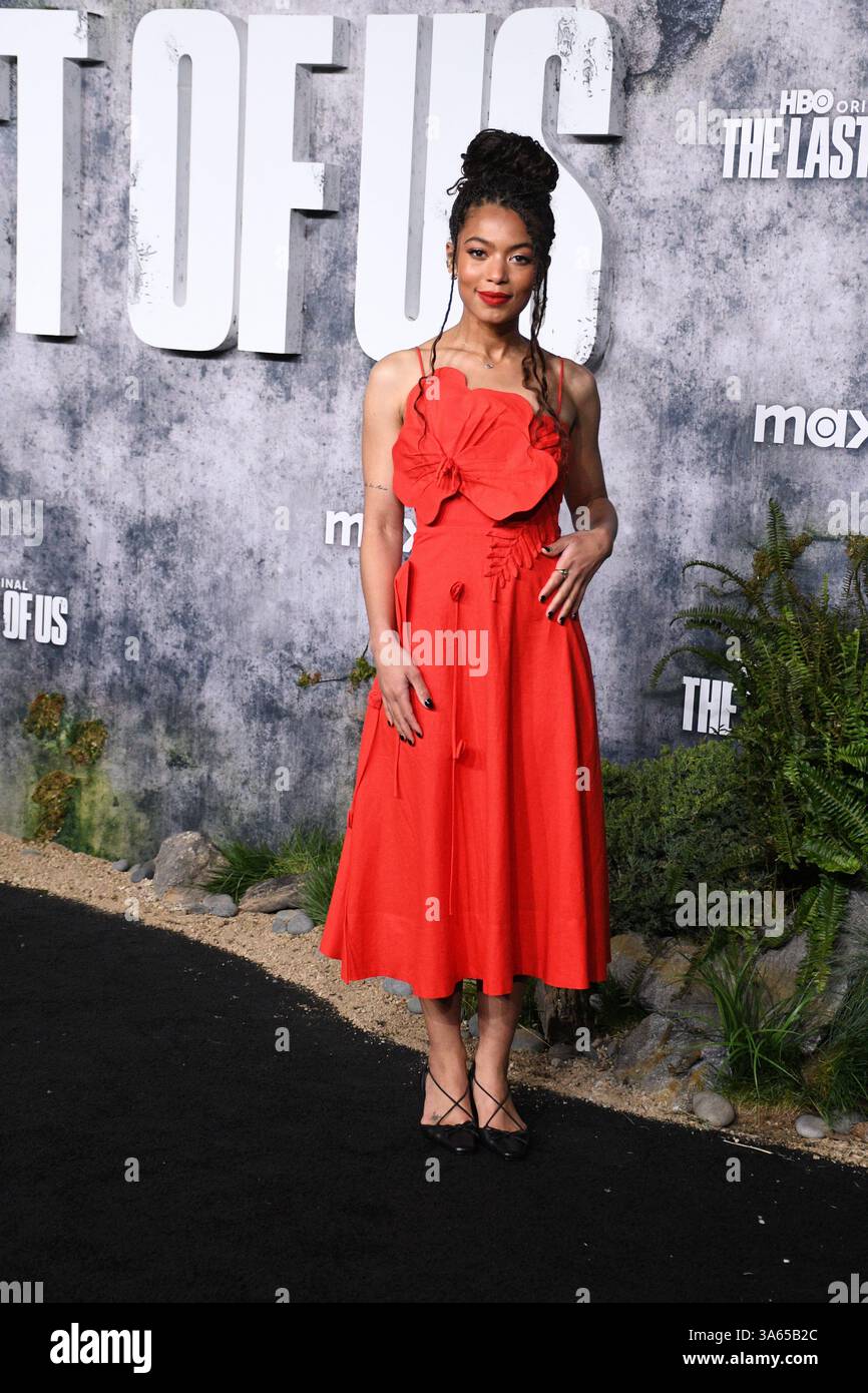 Los Angeles, California, USA 24th March 2025 Actress Jaz Sinclair attends HBOÕs The Last of Us ...