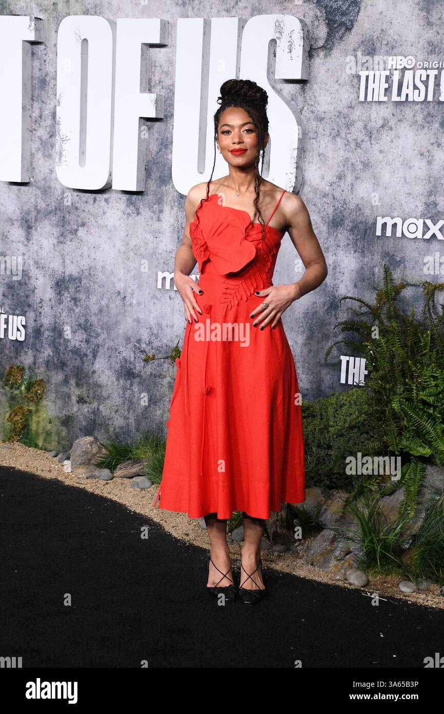 Los Angeles, California, USA 24th March 2025 Actress Jaz Sinclair attends HBOÕs The Last of Us ...
