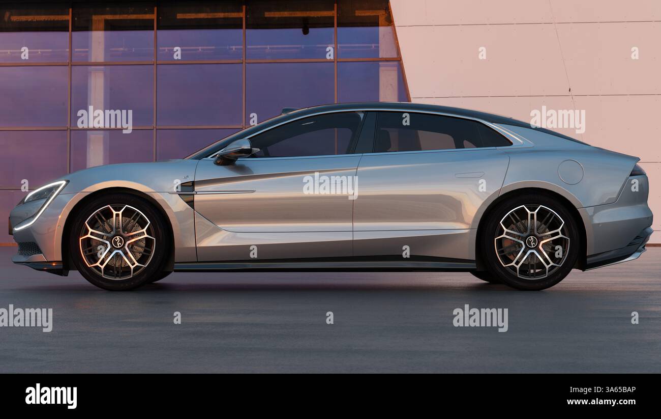 Yangwang U7 - BYD luxury sedan with breakthrough technologies Stock ...