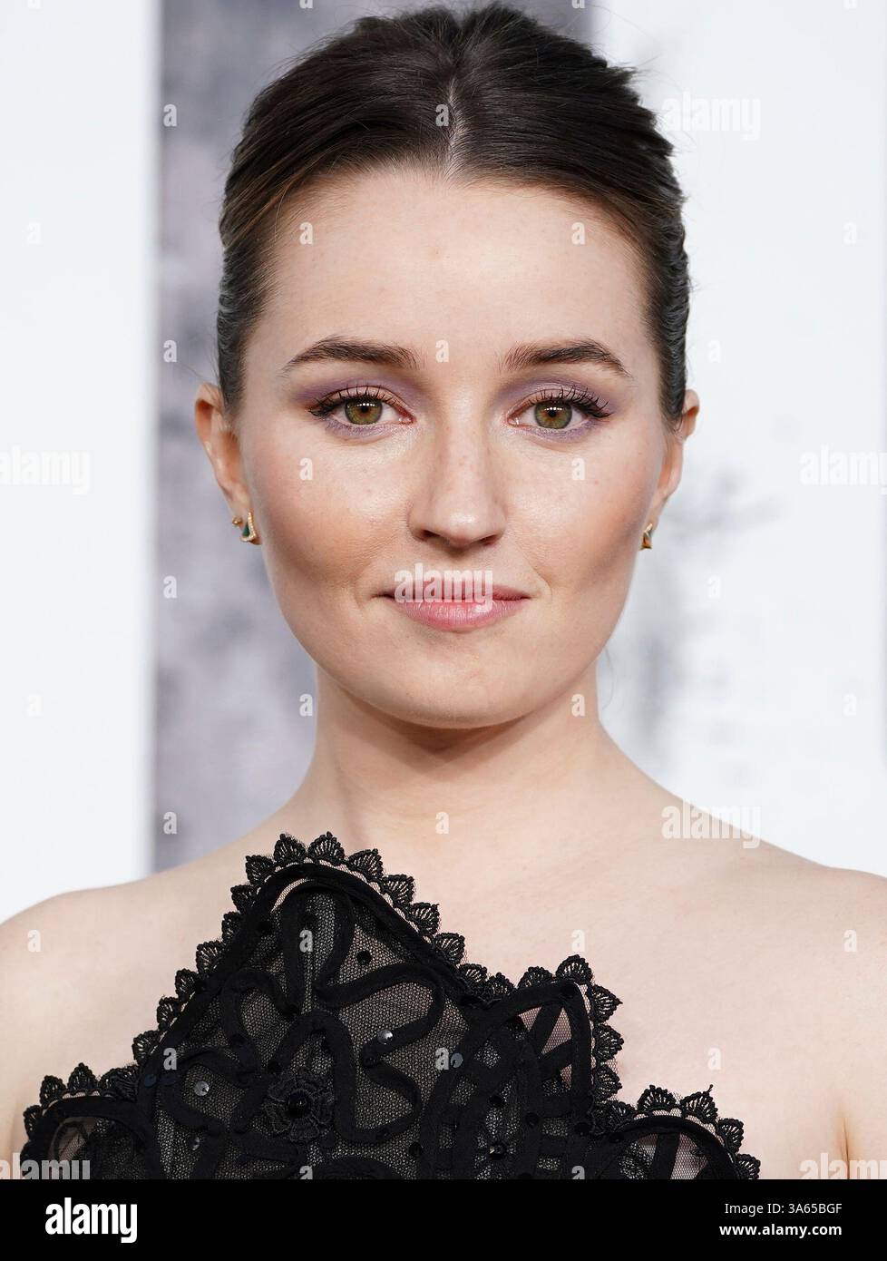 Kaitlyn Dever arrives at the season two premiere of "The Last of Us" on ...