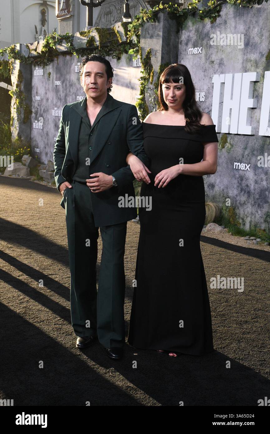 Los Angeles, California, USA 24th March 2025 Actor Gabriel Luna and ...